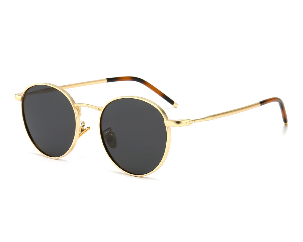 SUNGAIT Polarized Classic Small Vintage Round Sunglasses For Women Men ...